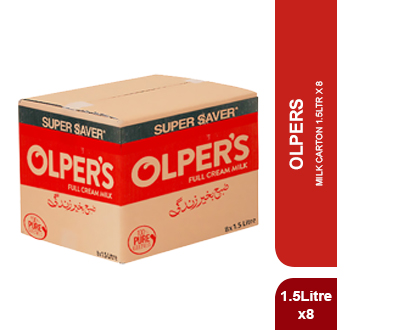 Olpers Milk Carton 1.5ltr x 8 – Real Mart