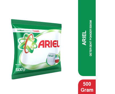 Ariel Original Detergent Washing Powder, 500g pack – Real Mart
